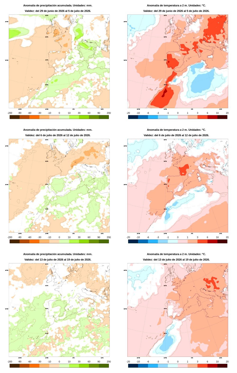 Predicción mensual - State Meteorological Agency - AEMET - Spanish ...