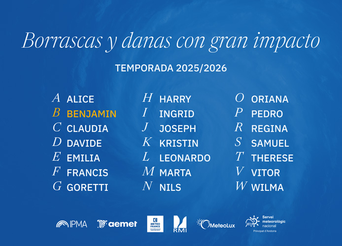Borrascas y danas con gran impacto de la temporada 2025-2026 - Agencia ...